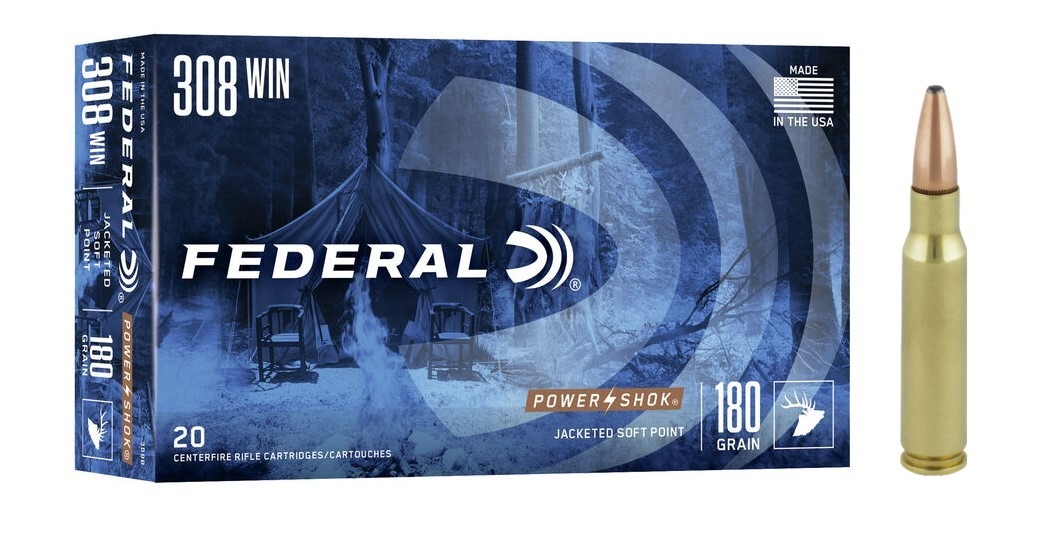 308Win Power-Shok SoftPoint 180gr Federal - Vadászbolt Csorna